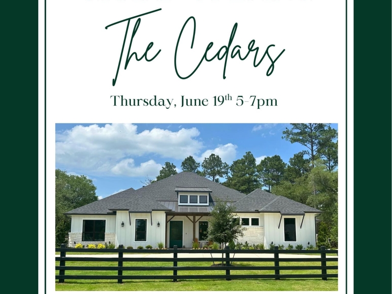 You’re Invited! Gracepoint Homes Model Grand Opening in The Cedars